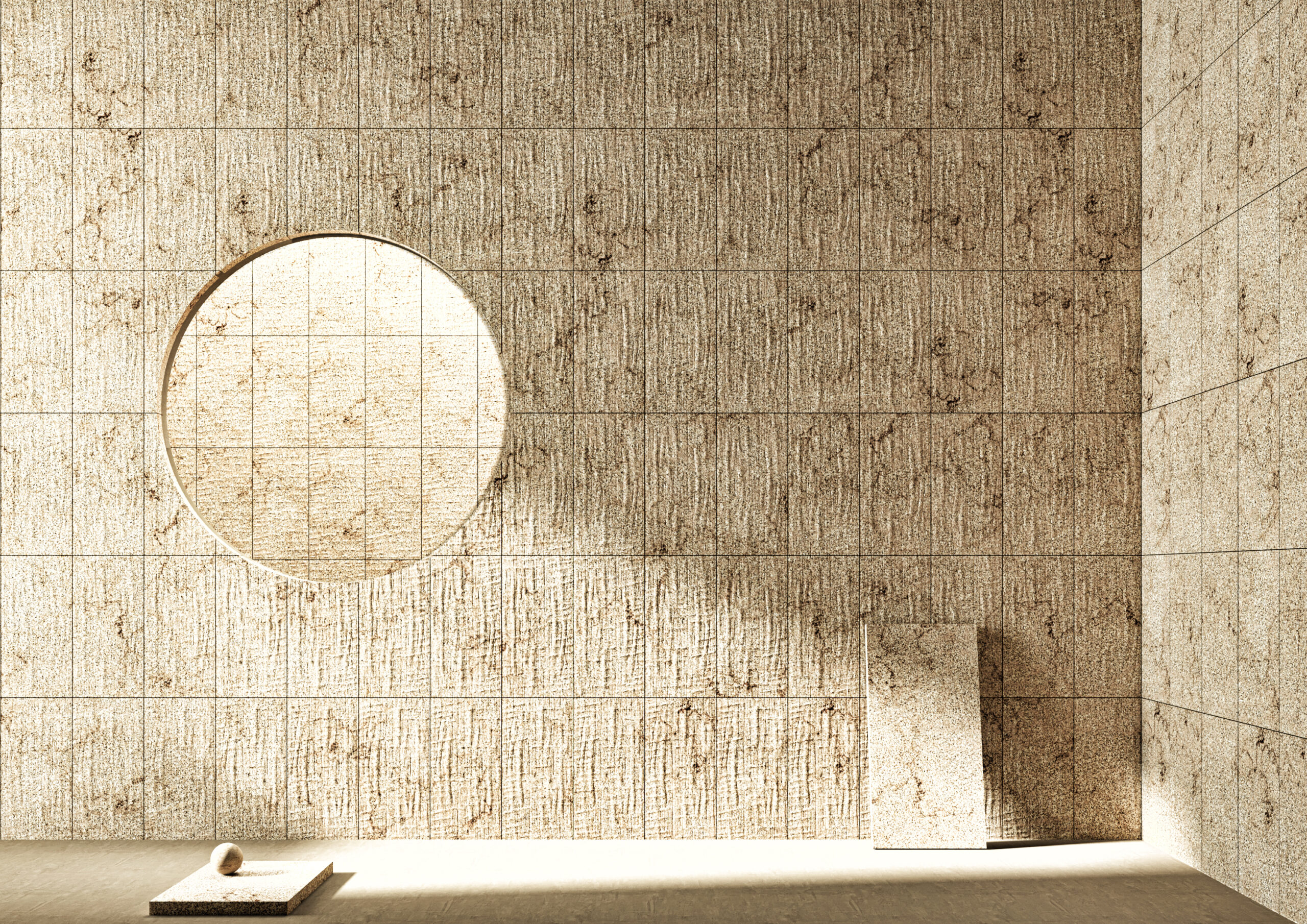 Bamboo Tile | Luxury Natural Stone Artistic Textured Dimensional Tile ...