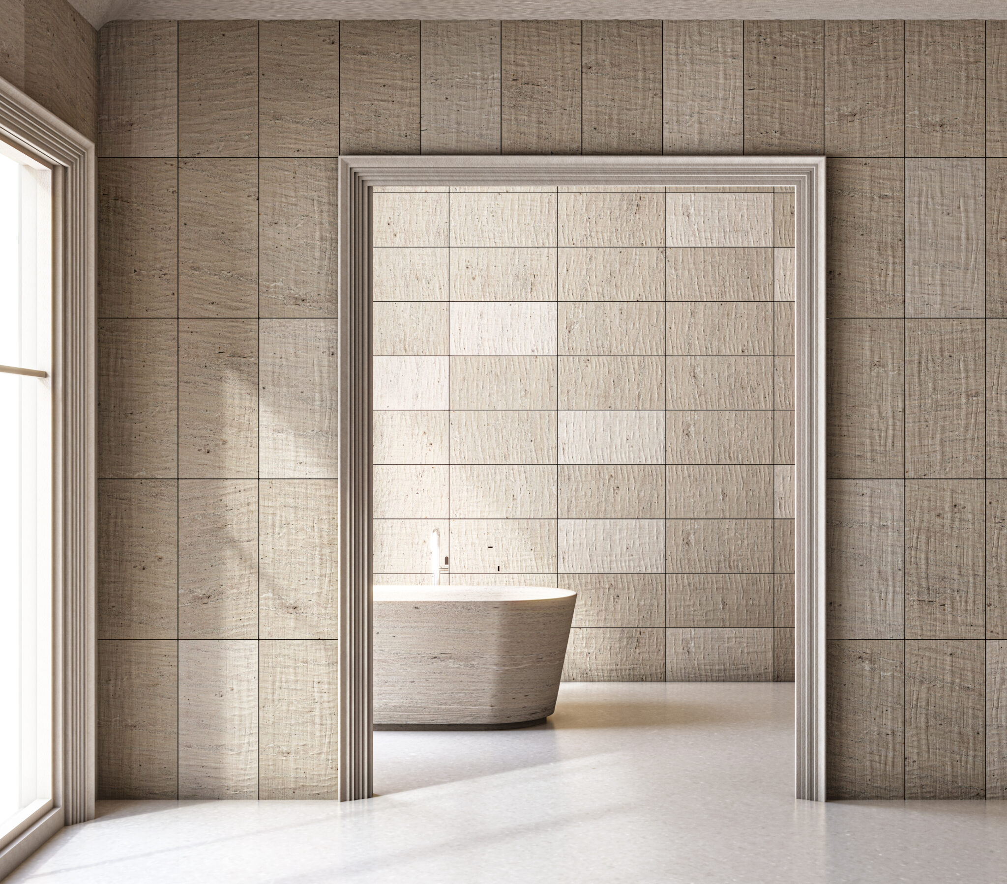 Bamboo Tile | Luxury Natural Stone Artistic Textured Dimensional Tile ...