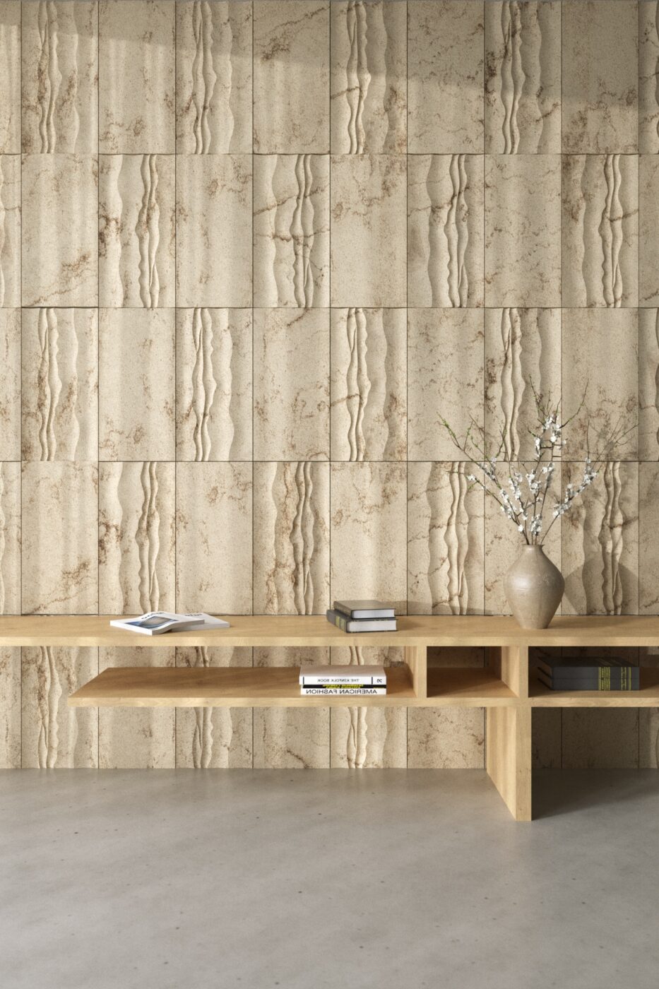 Flow Tile | Luxury Natural Stone Artistic Textured Dimensional Tile ...