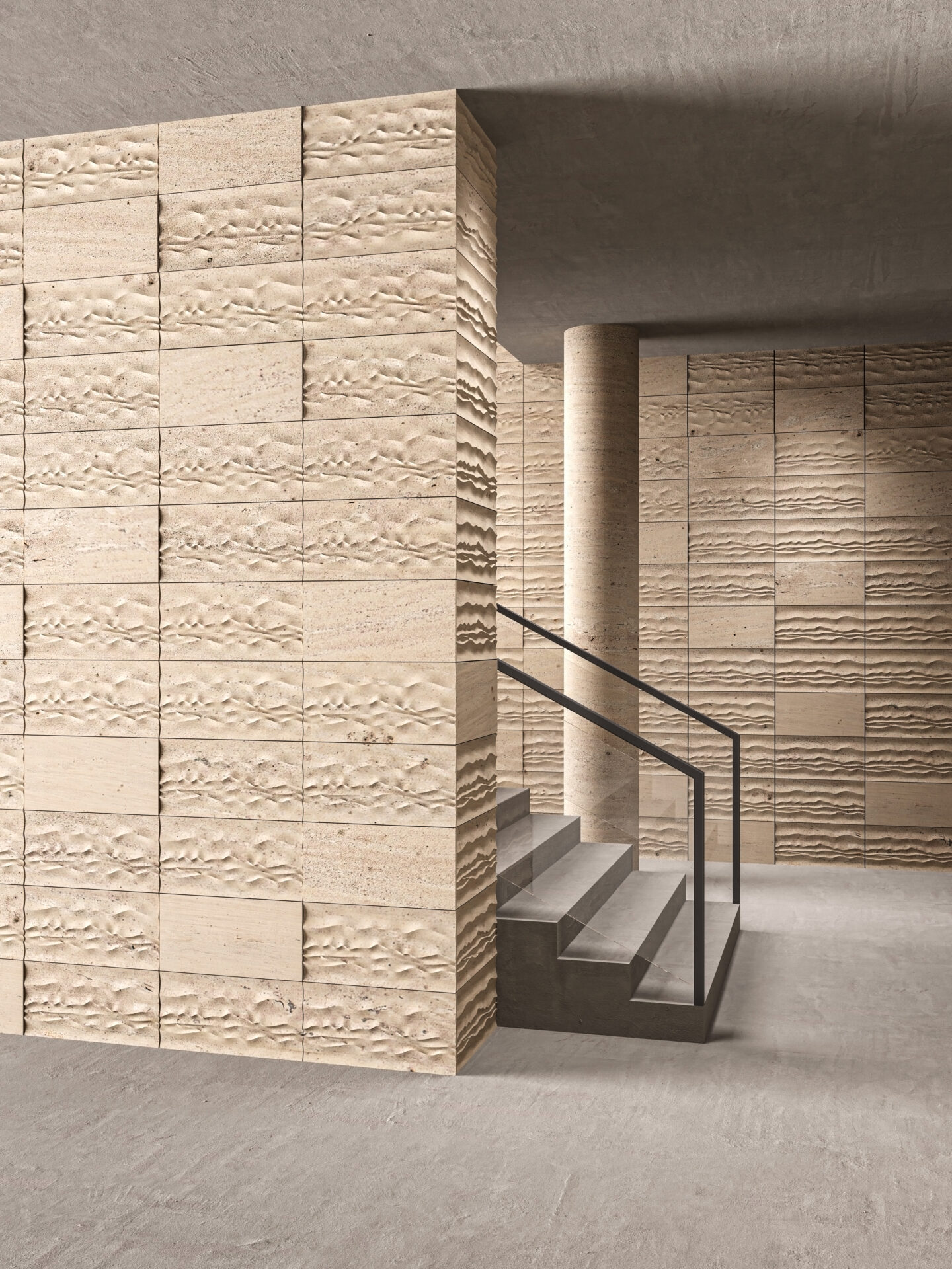 Flow Tile | Luxury Natural Stone Artistic Textured Dimensional Tile ...