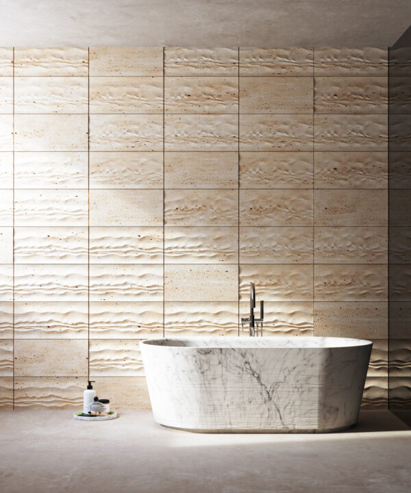 Flow Tile | Luxury Natural Stone Artistic Textured Dimensional Tile ...