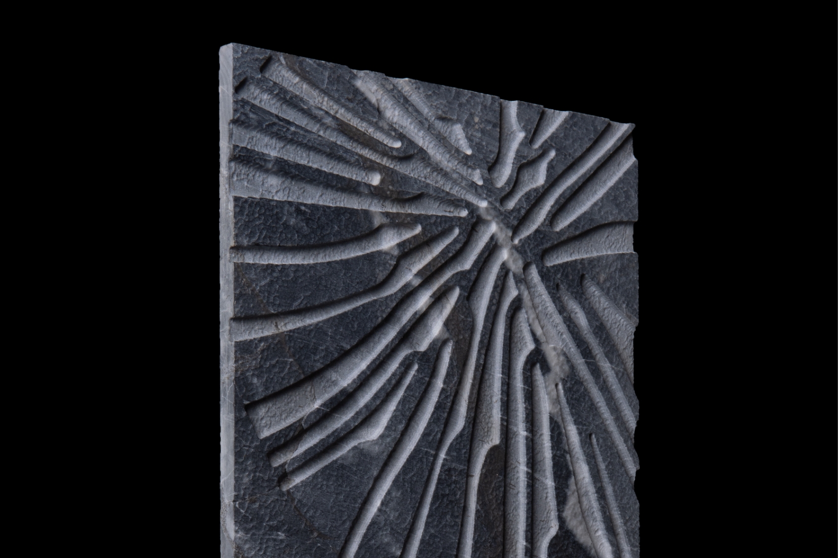 Xylem Tile | Luxury Natural Stone Artistic Textured Dimensional Tile | Borrowed Earth Collaborative