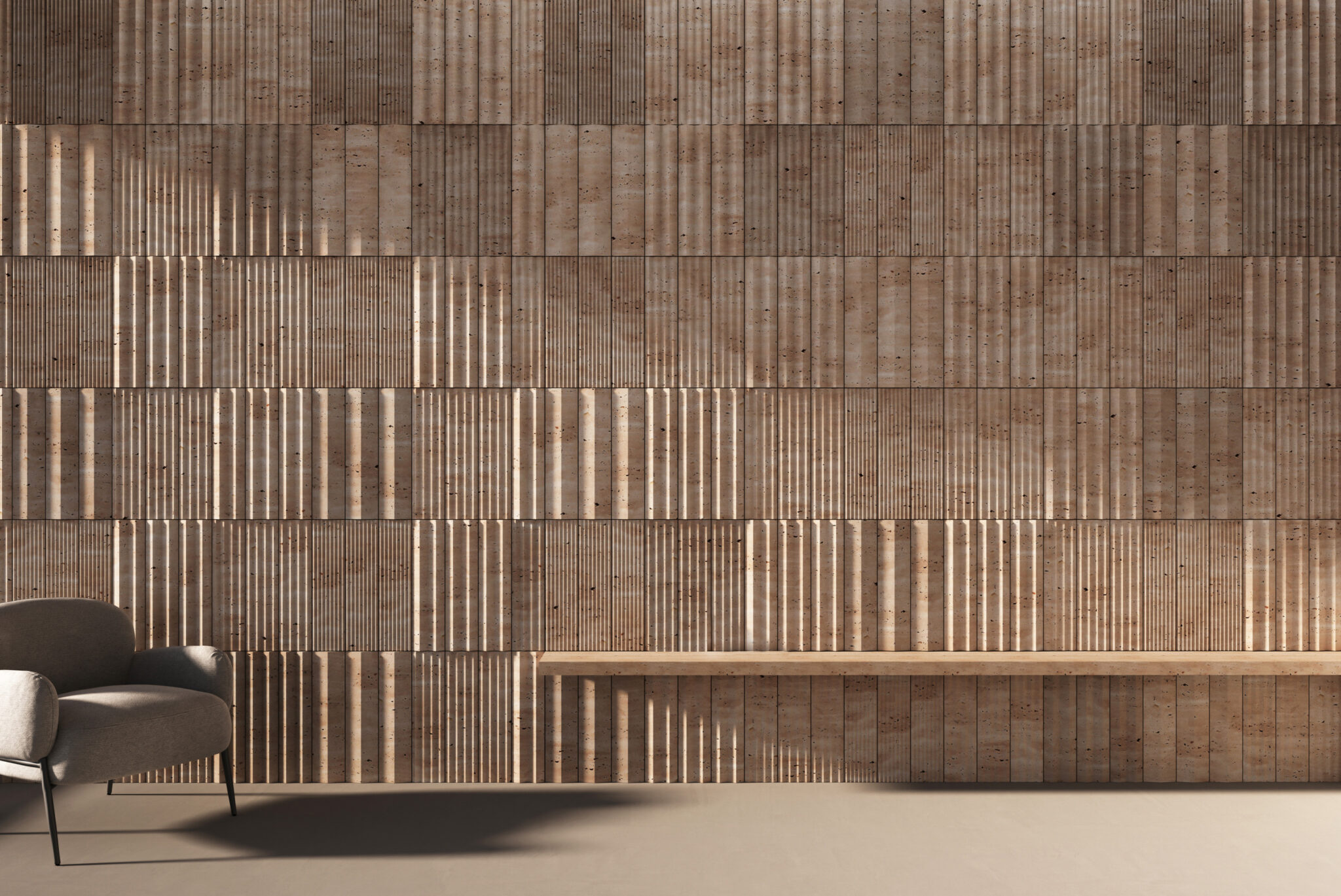 Strip Tile | Luxury Natural Stone Artistic Textured Dimensional Tile ...