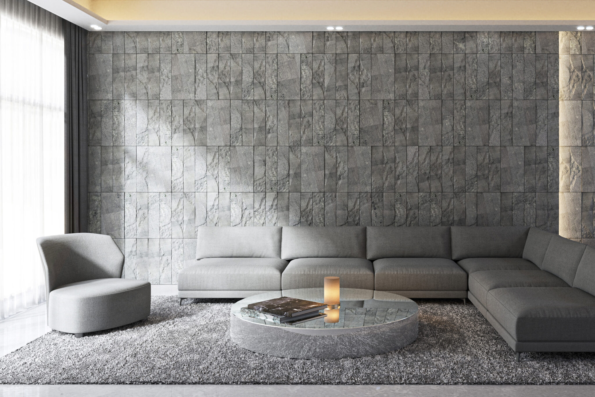 Split Tile | Luxury Natural Stone Artistic Textured Dimensional Tile ...