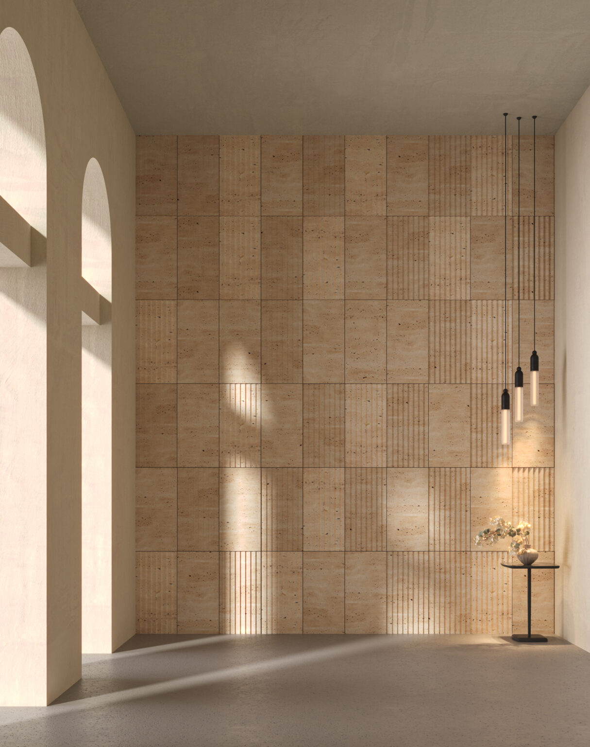Tapered Groove Tile | Luxury Natural Stone Artistic Textured ...
