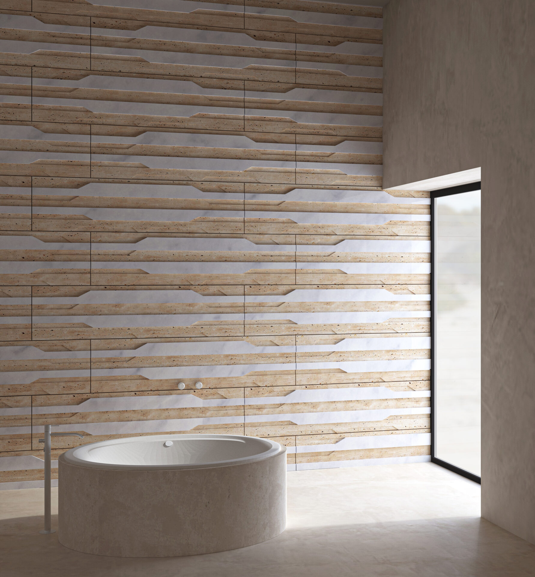 Twig Tile | Luxury Natural Stone Artistic Textured Dimensional Tile ...