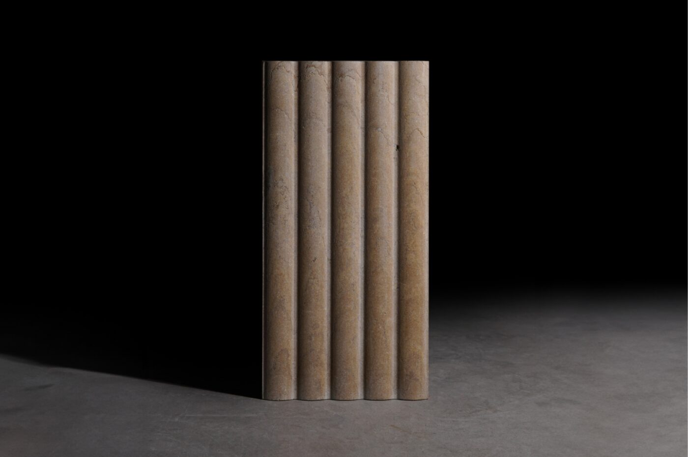 Wide Flutes Convex Tile | Luxury Natural Stone Artistic Textured ...