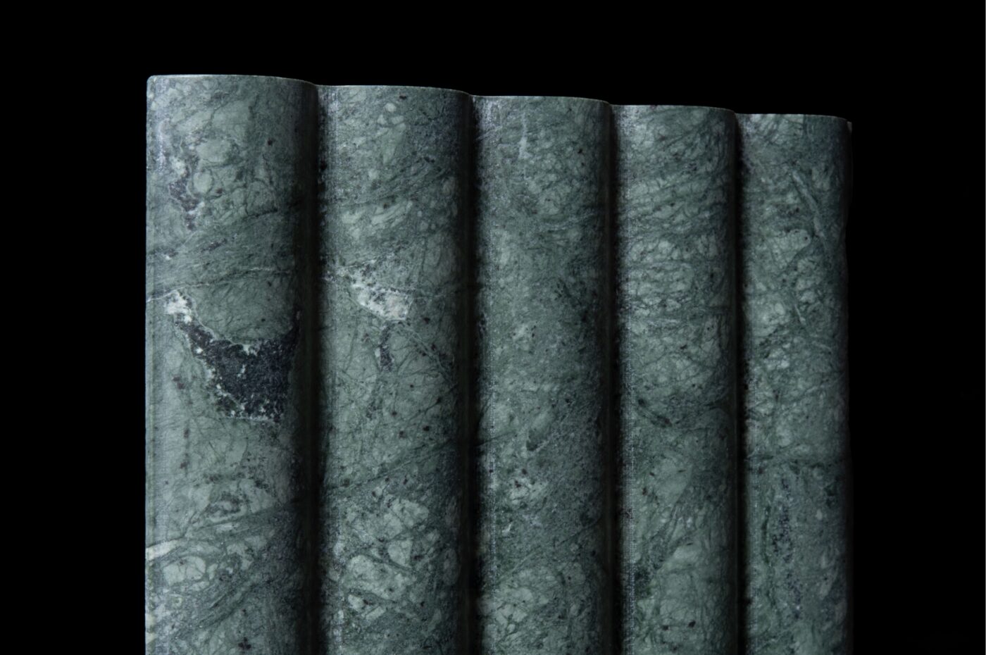 Wide Flutes Convex Tile | Luxury Natural Stone Artistic Textured ...