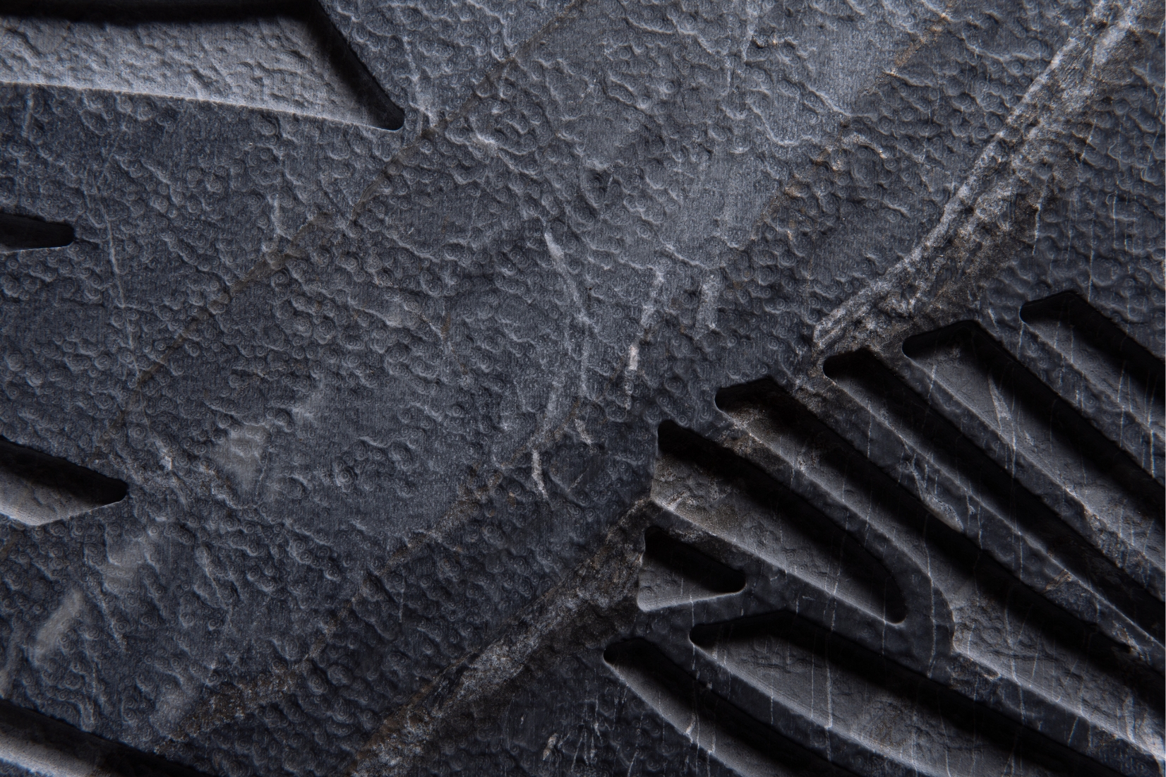 Xylem Tile | Luxury Natural Stone Artistic Textured Dimensional Tile | Borrowed Earth Collaborative