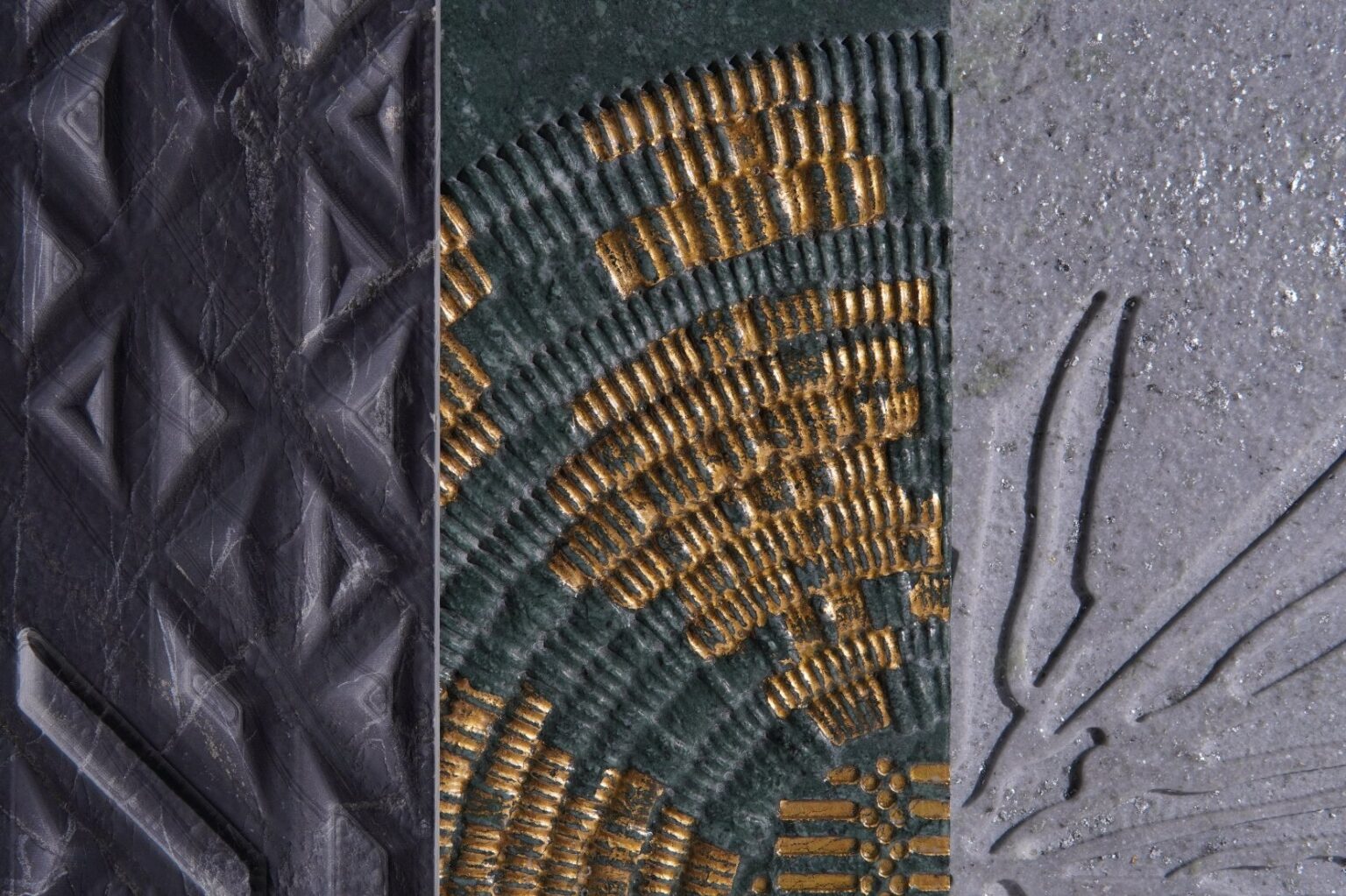 Aurum Series | Design Type: Decorative or Accents | Borrowed Earth Collaborative