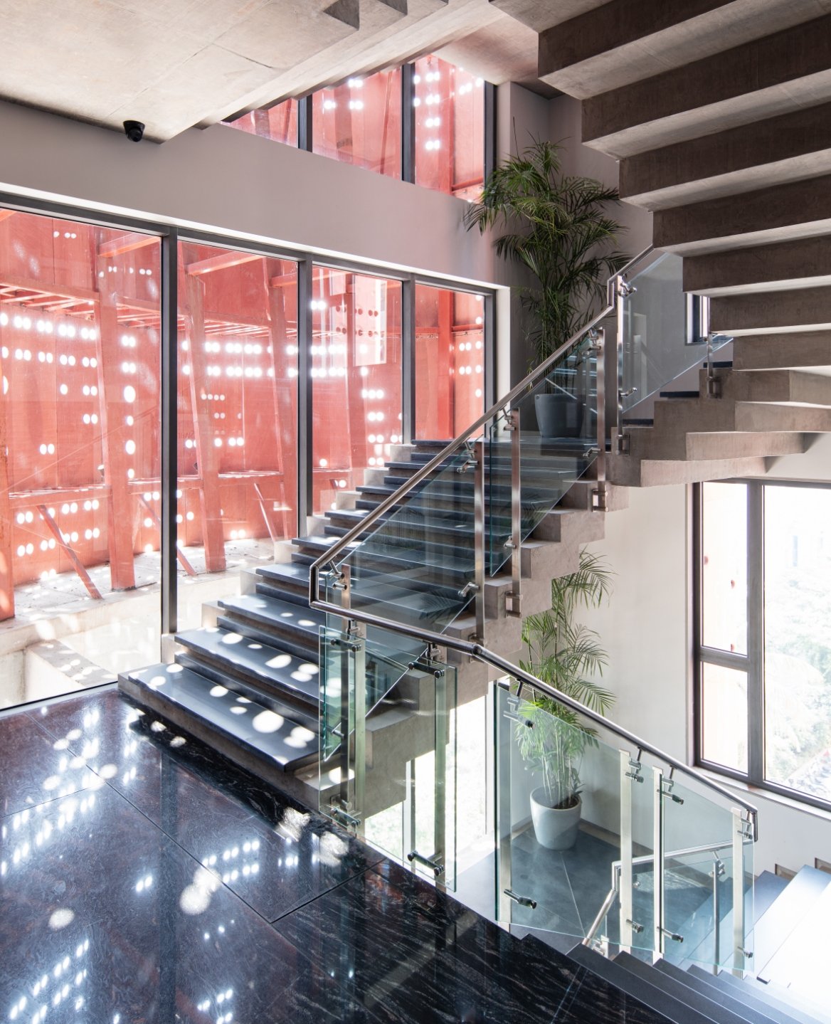 Scoop Surat Architectural Facade | Borrowed Earth Collaborative