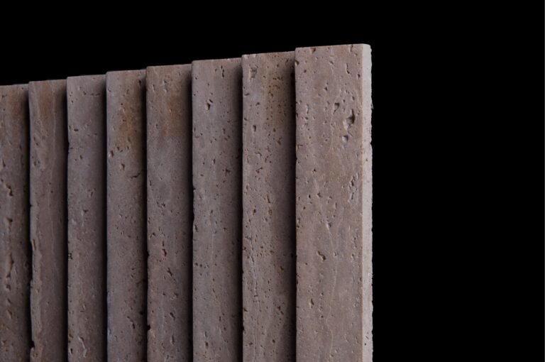 Tapered Groove Tile | Luxury Natural Stone Artistic Textured ...