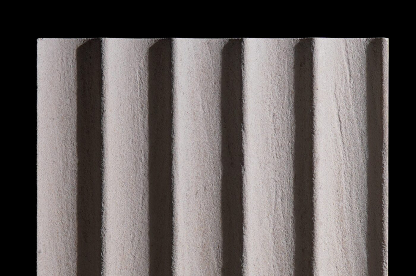 Wide Flutes Concave Tile | Luxury Natural Stone Artistic Textured ...