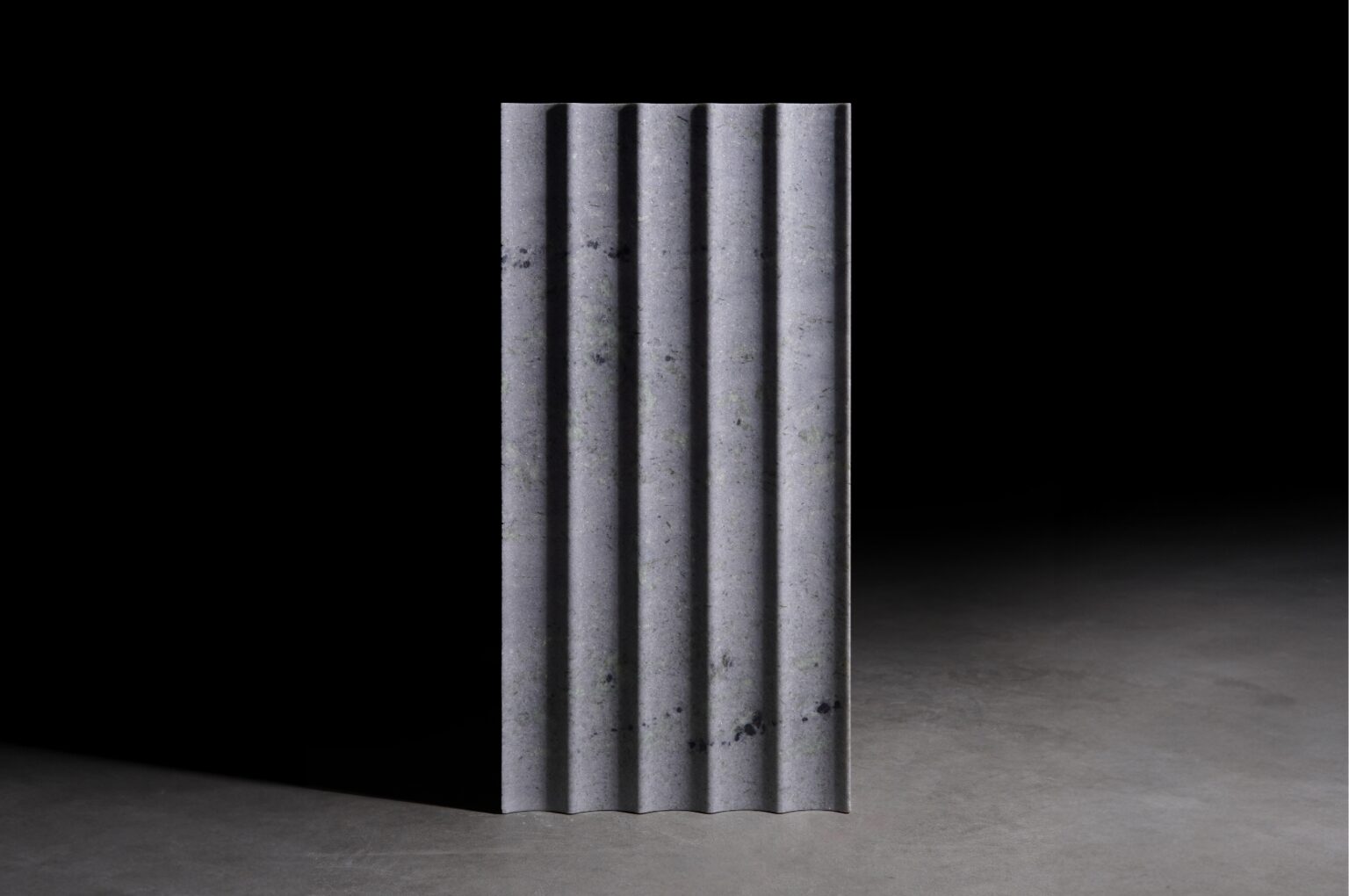 Wide Flutes Concave Tile | Luxury Natural Stone Artistic Textured ...
