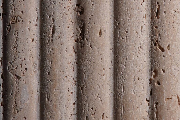 Wide Flutes Convex Tile | Luxury Natural Stone Artistic Textured ...