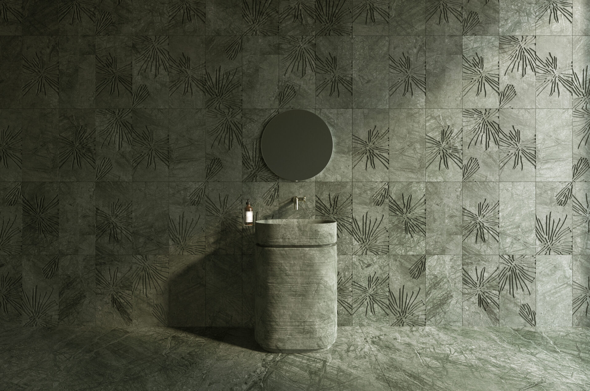 Freestanding Wash Basin - Strata - Borrowed Earth Collaborative