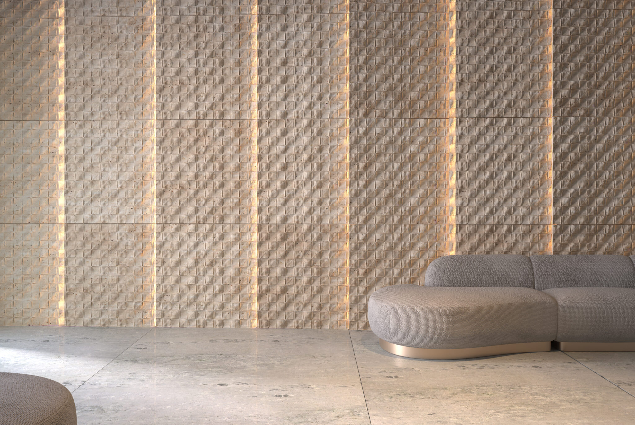 Fold Tile | Luxury Natural Stone Artistic Textured Dimensional Tile ...